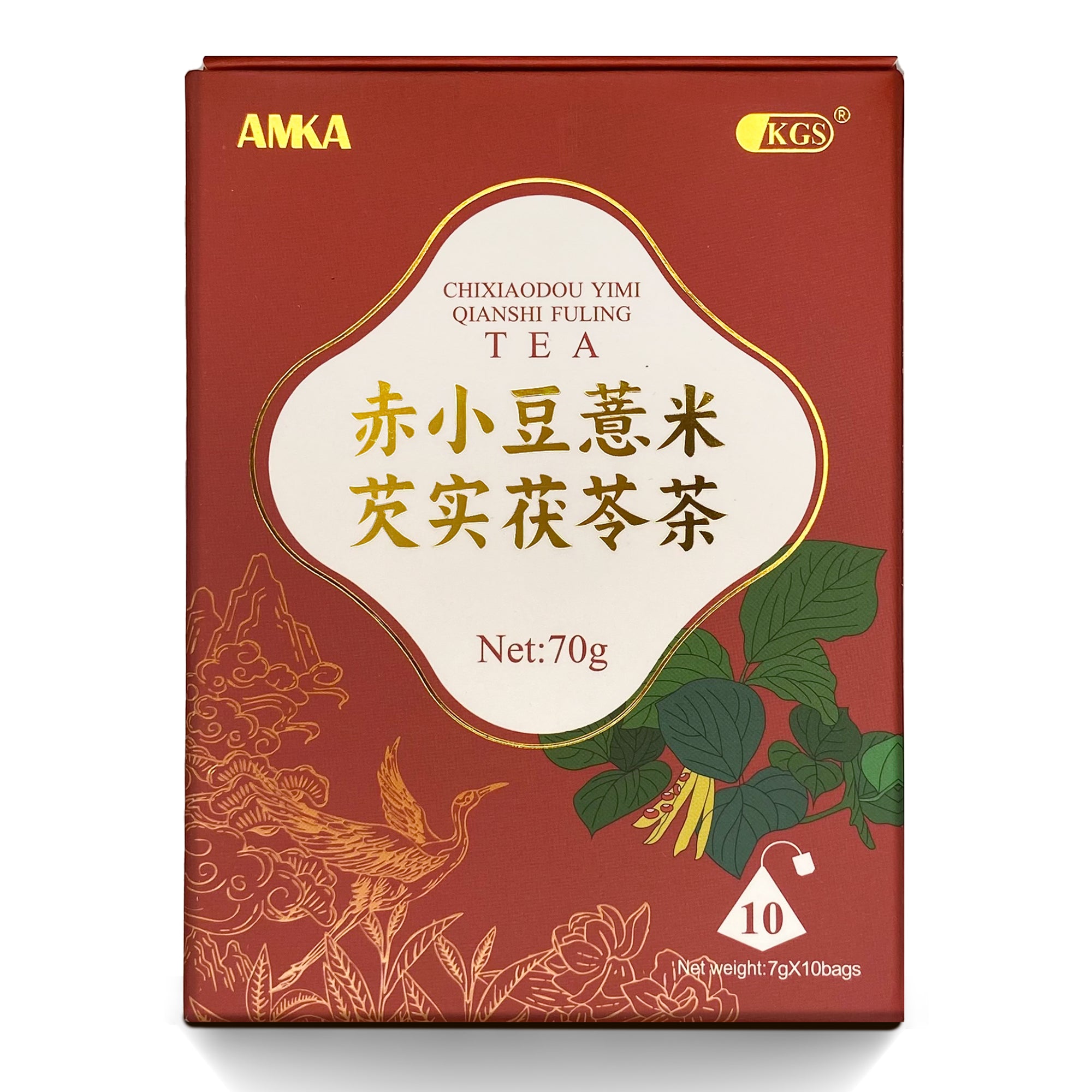 Chi Xiao Dou Yi Mi Qian Shi Fu Ling Tea (7g × 10 bags) – Neutriva